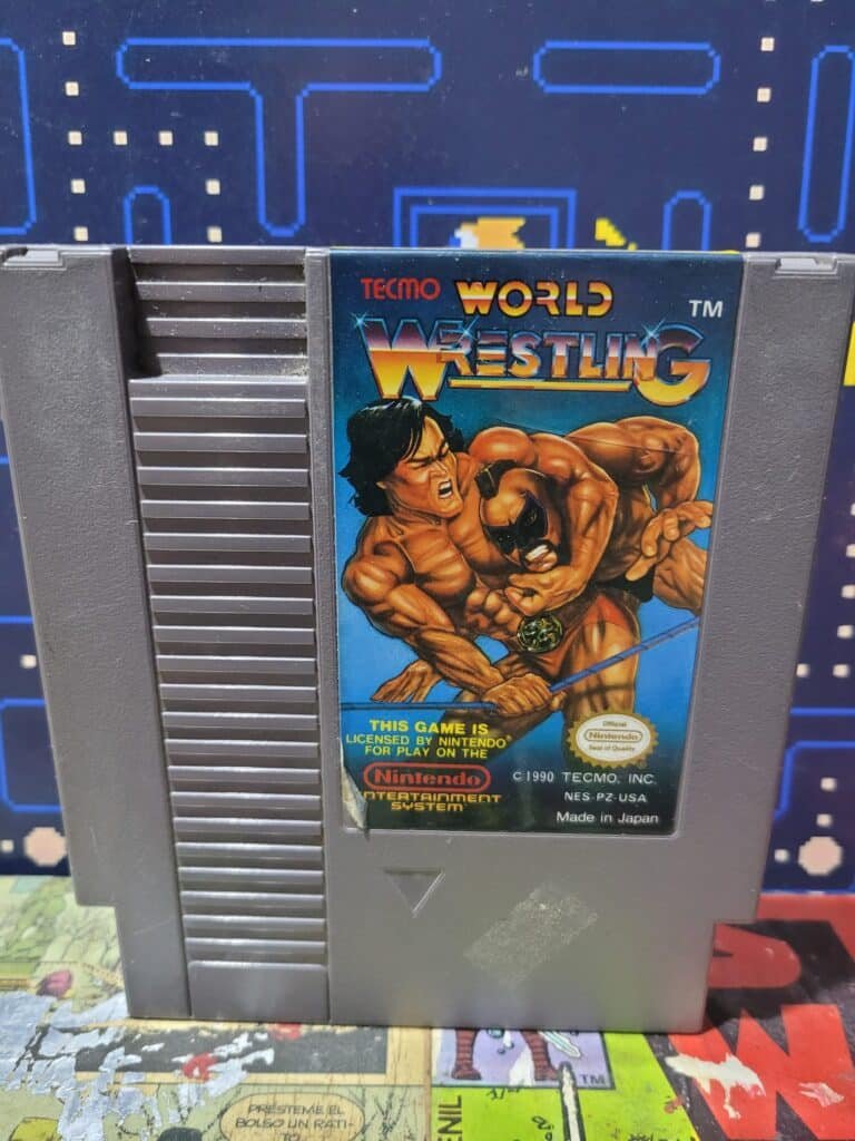 Juego Lucha libre Wrestling NES -Vieja Bohemia