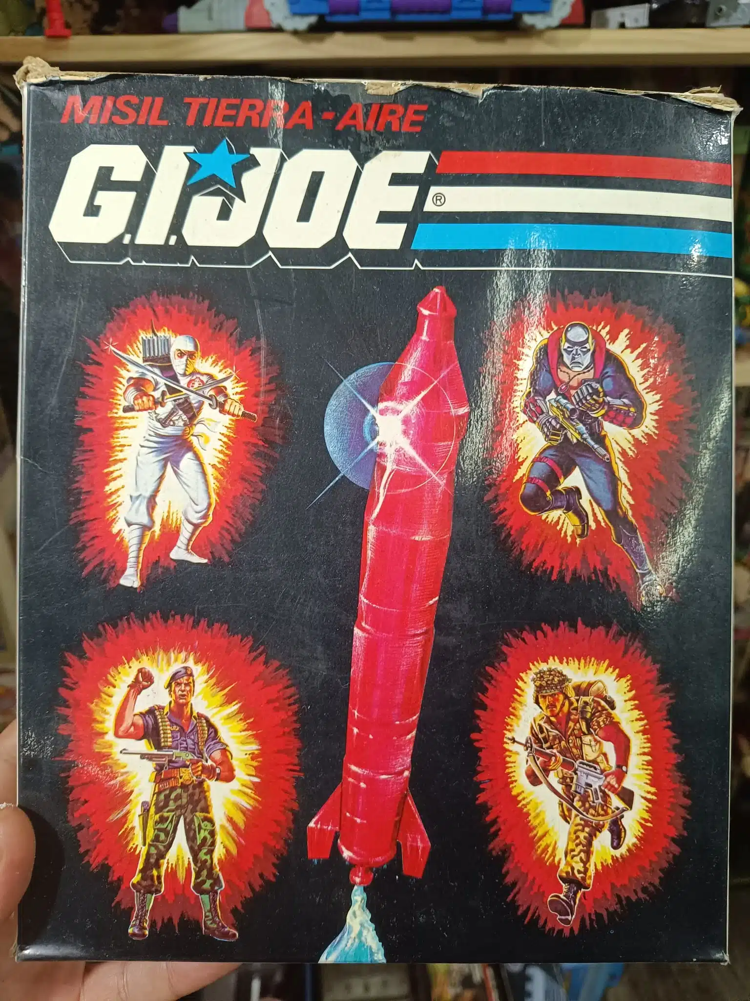 Misil Tierra Aire Gi joe -Vieja Bohemia